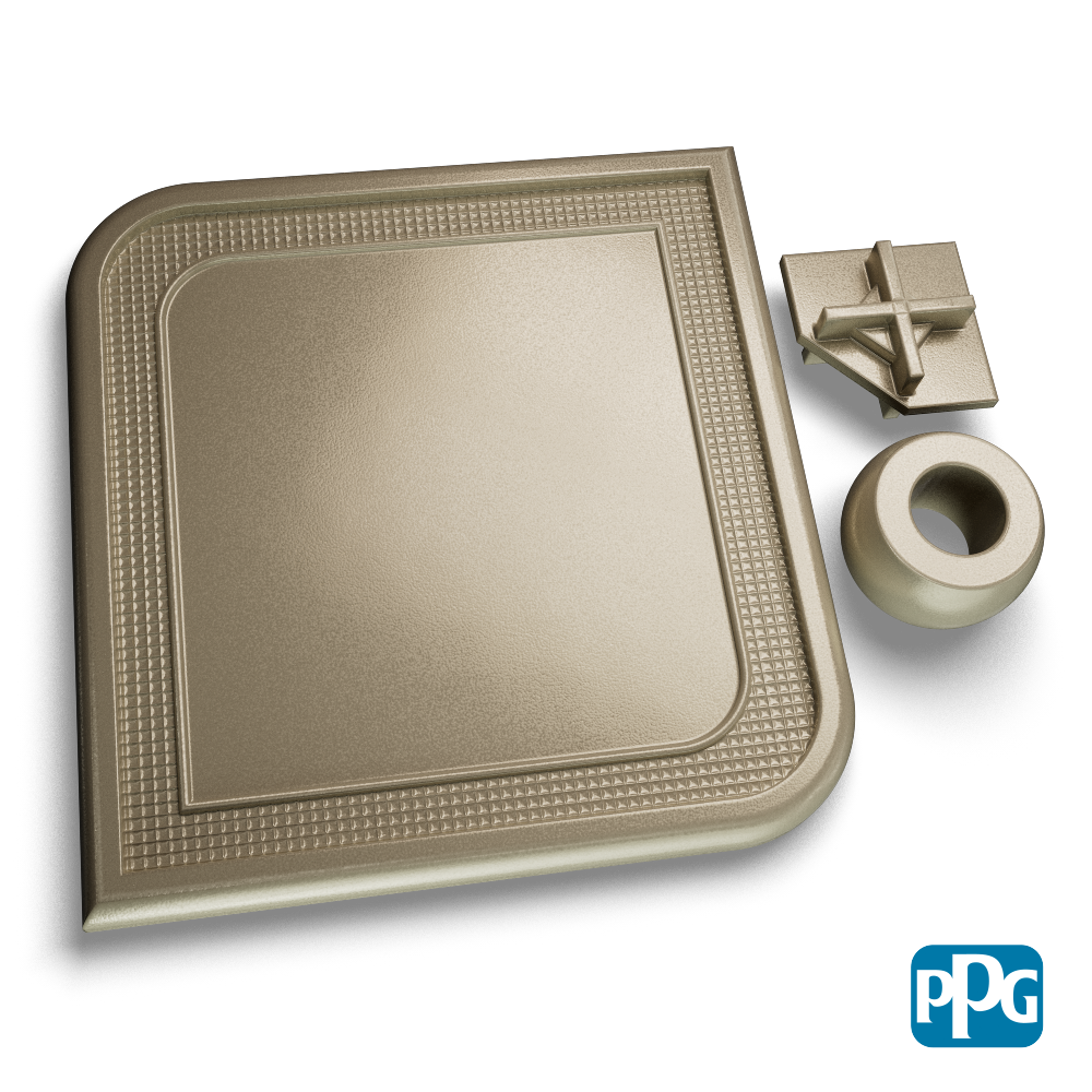 W. LIGHT TAN METALLIC | PPG Powder Coatings