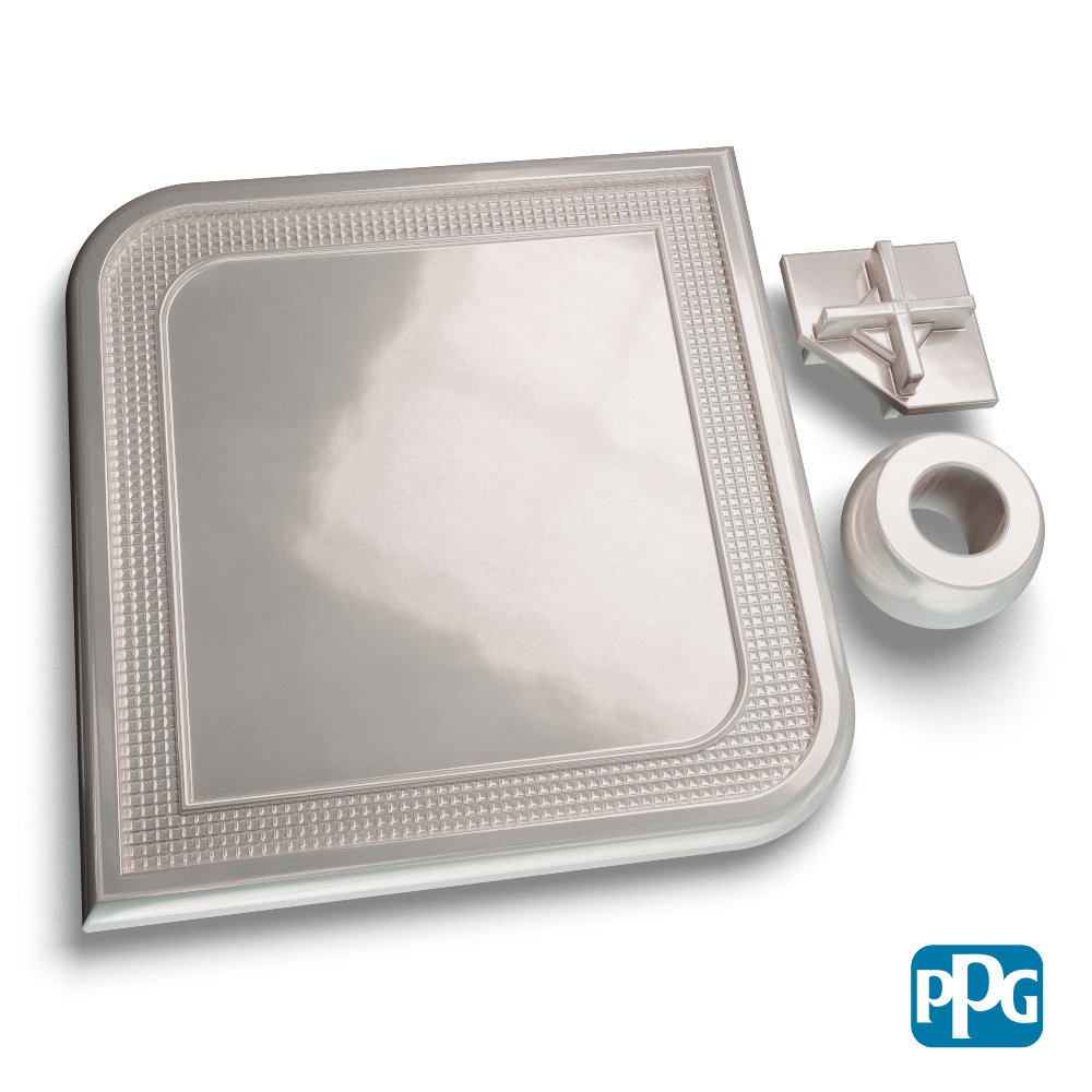 BONDED CHROME OB Powder Coating Color | PPG Coatings | PPG Powder Coatings