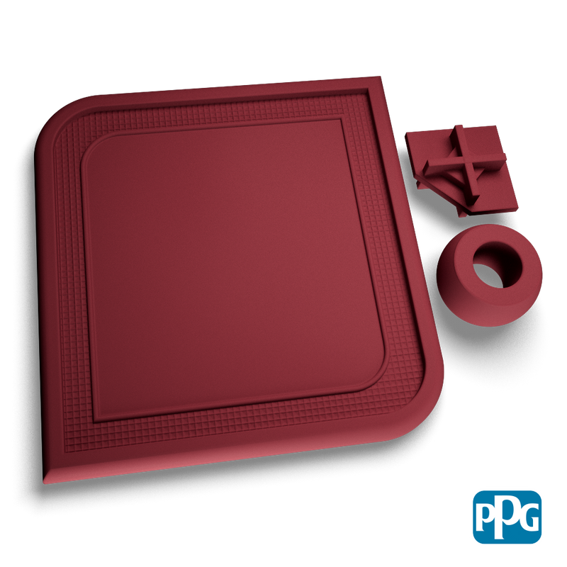 RAL 3003 RUBY RED T1-463 PCTA60266 Powder Coating | PPG | PPG Powder ...