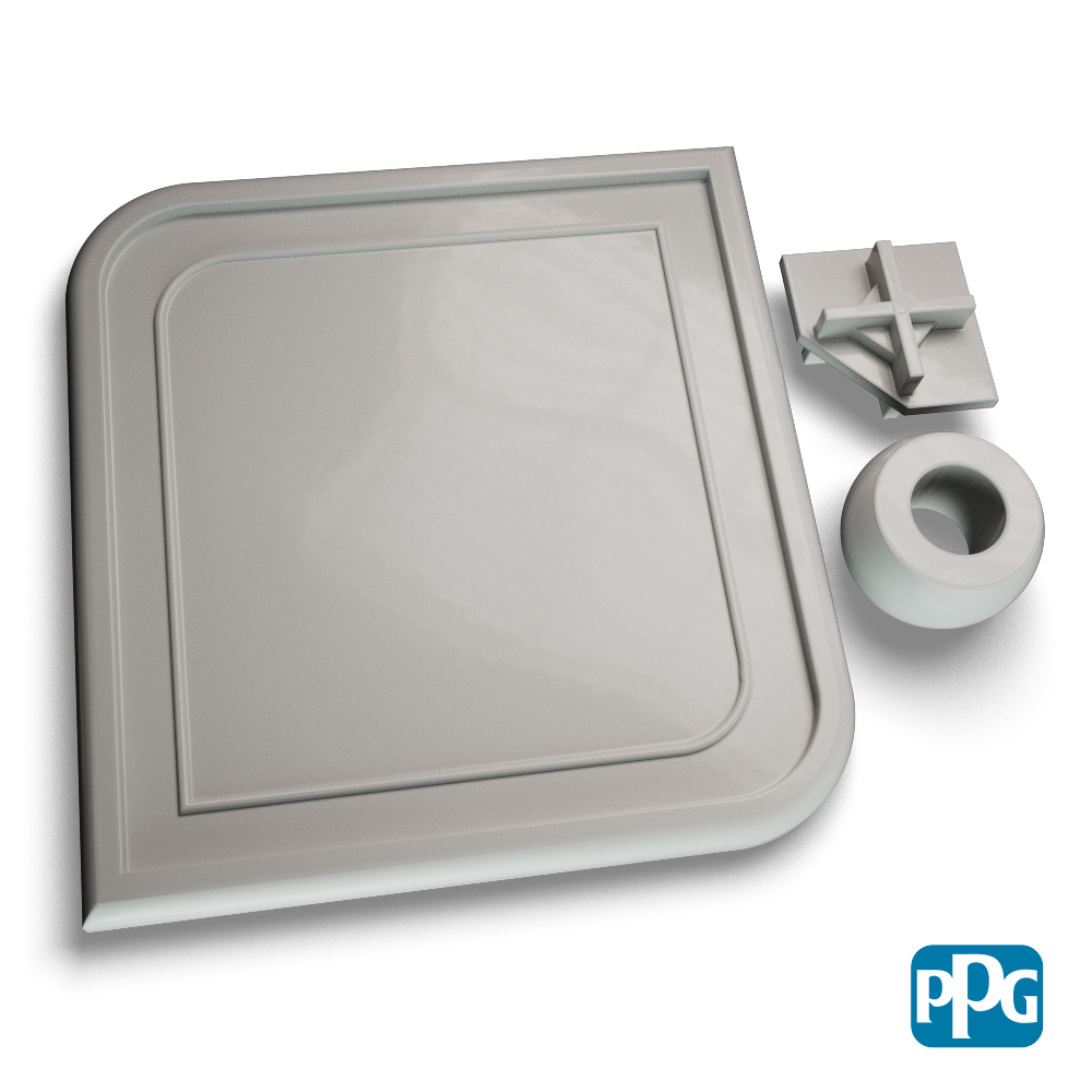 DARK GREY PRIMER Powder Coating Color | PPG Coatings | PPG Powder Coatings