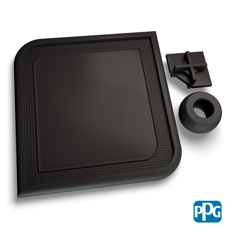BLACK PCU99101B Powder Coating Color | PPG Coatings | PPG Powder Coatings