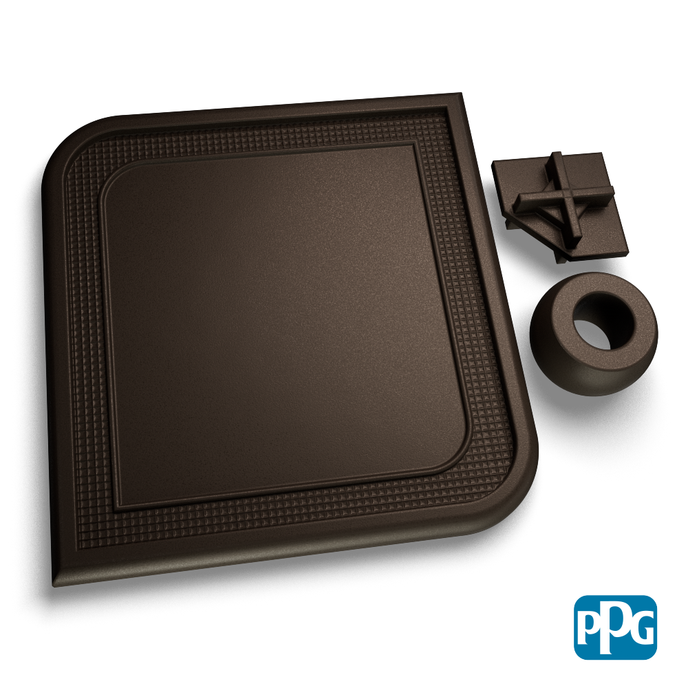 BRONZE SLATE FROST WRINKLE PCUB20118 Urethane Powder Coating | PPG ...
