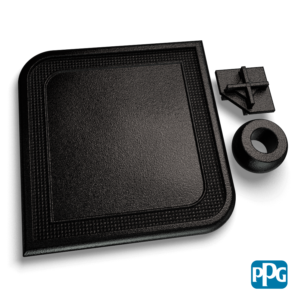 High Temperature Powder Coating - Black Texture | PPG Powder Coatings